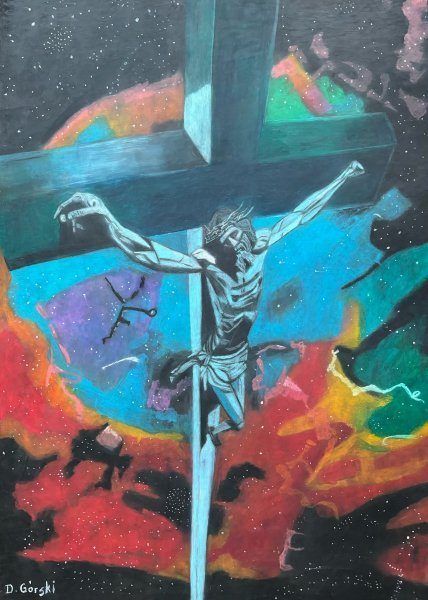 Kosmos Painting by Dariusz Górski - Jose Art Gallery