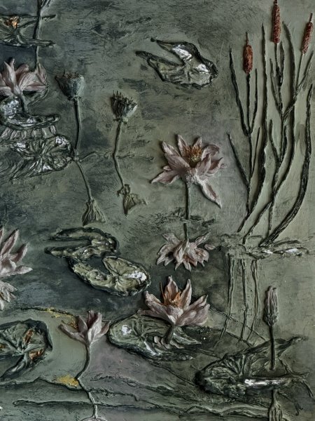 Dance of the Water Lilies Sculpture - Olena Rintala