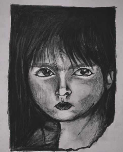Piercing Innocence Drawing - Akshkindaartsy