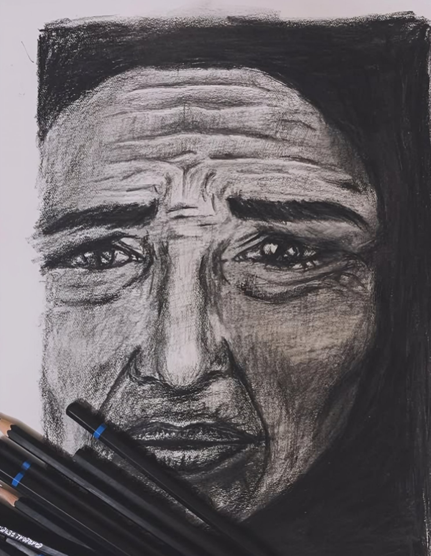 Echoes of Time Drawing - Akshkindaartsy - Jose Art Gallery