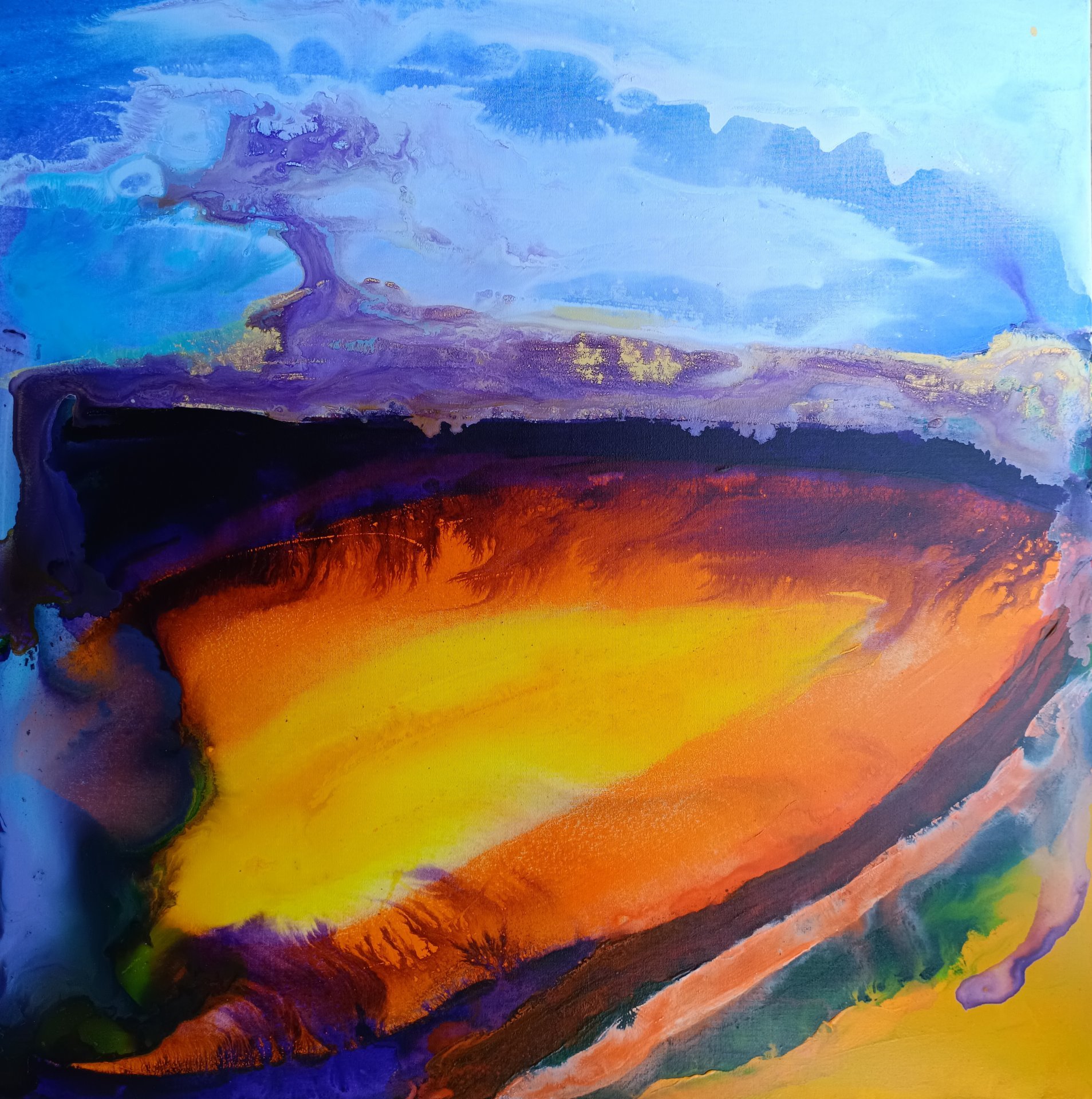 Solaris Painting by Davide De Luca - Jose Art Gallery