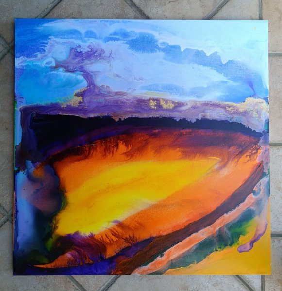 Solaris Painting by Davide De Luca - Jose Art Gallery