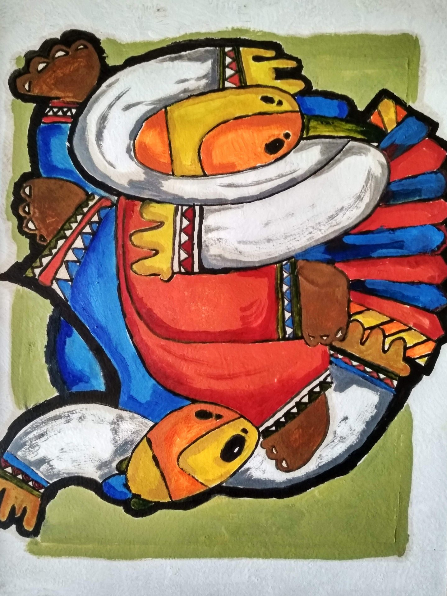 I get high Painting by Volodymyr Ryba - Jose Art Gallery