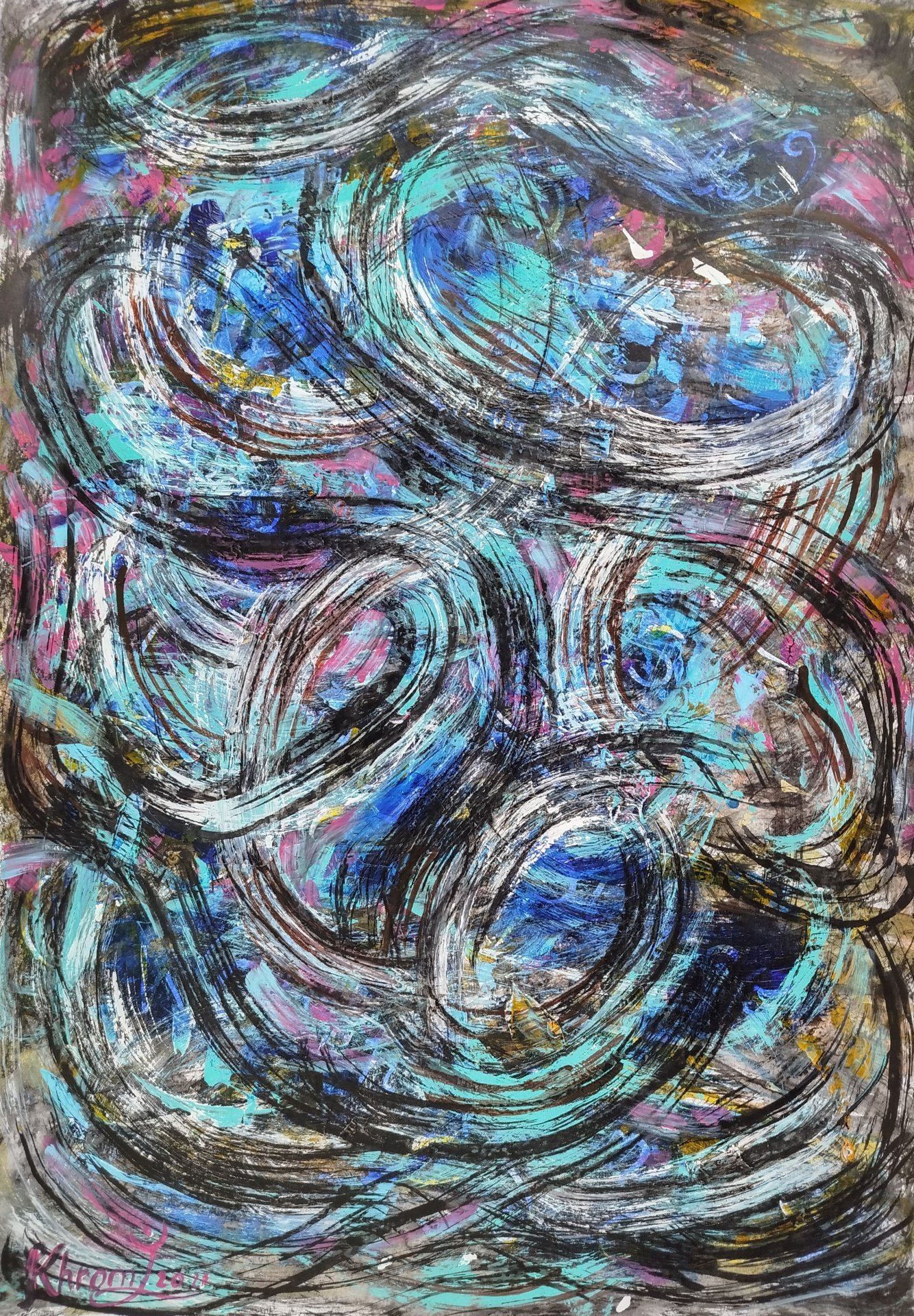 Sound Drawing - Irina Hromishin - Jose Art Gallery