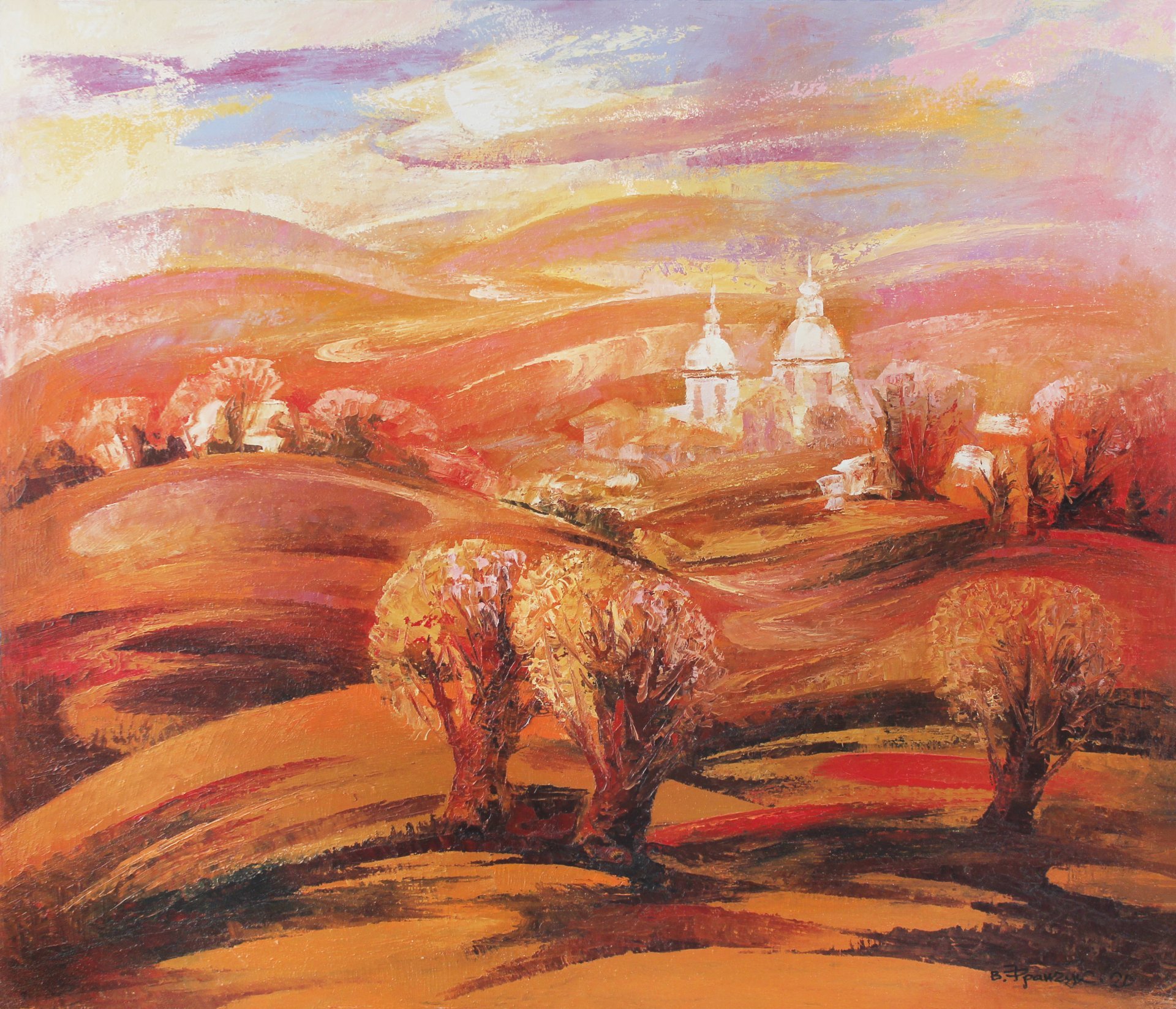 Portal del alma Pintura de Valerii Franchuk