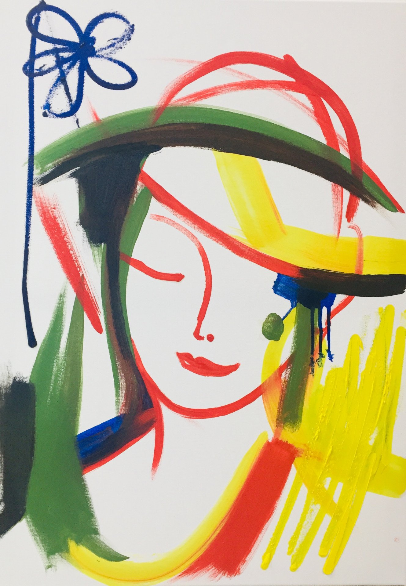 Lisa Painting by Ruta Riekstina - Jose Art Gallery