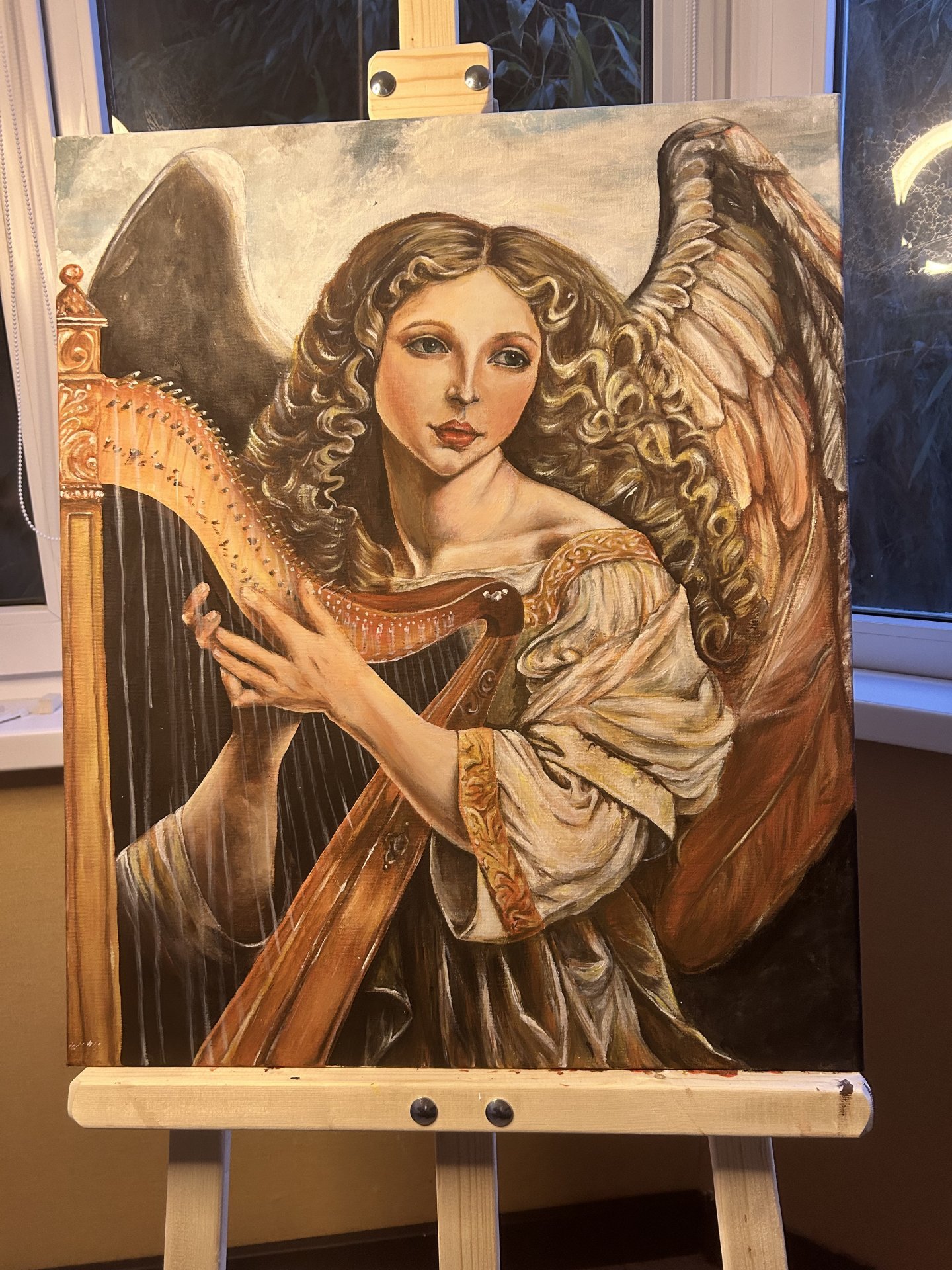 Angel Pintura de Aleksandra Pehova - Jose Art Gallery