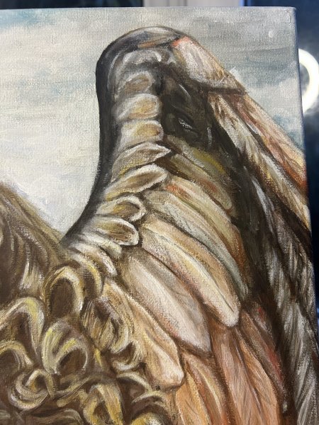 Angel Painting by Aleksandra Pehova - Jose Art Gallery