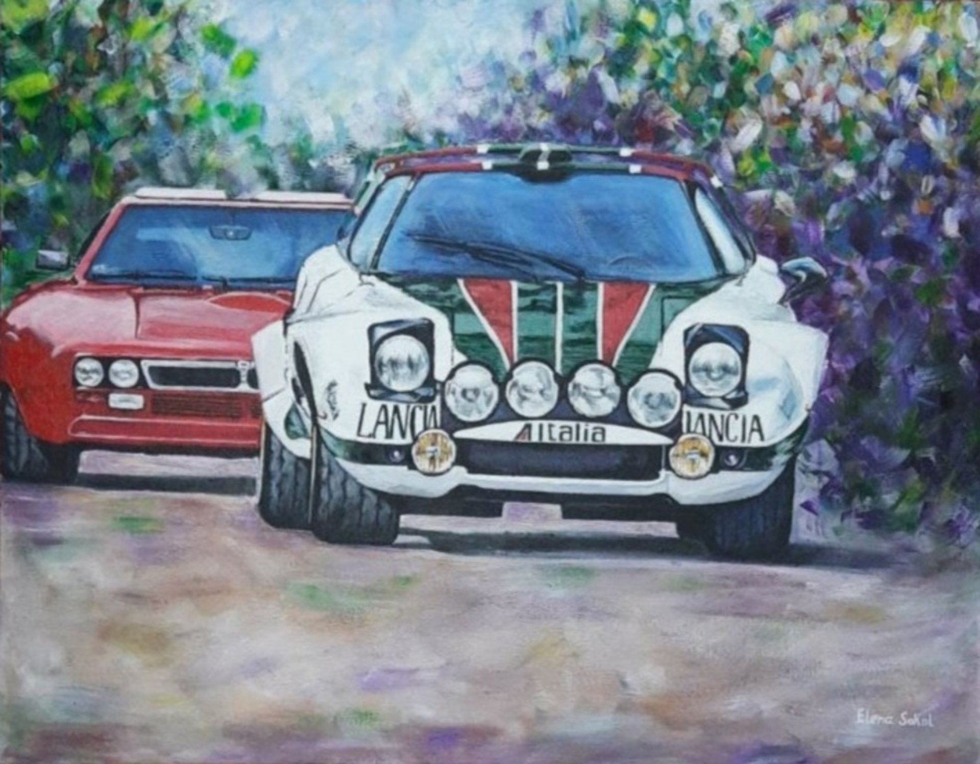 Lyancha Pintura de SOKOL ART - Jose Art Gallery