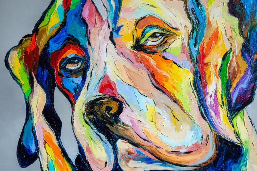 Dog philosopher Digital Art - Liubov Kuptsova