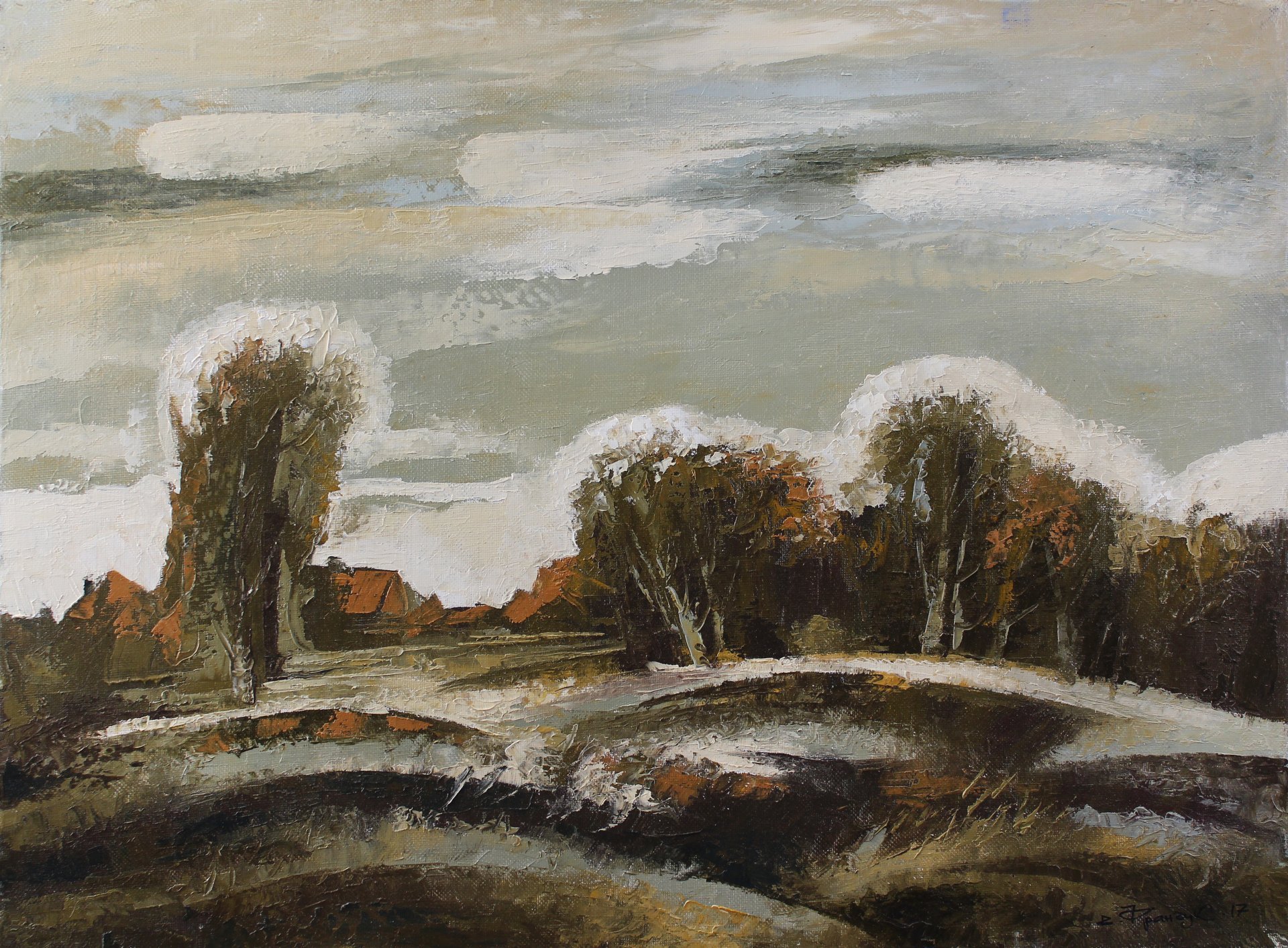 August 6th Painting by Valerii Franchuk - Jose Art Gallery