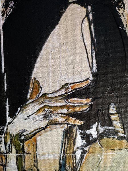 Without emotion Painting by Alexander Aksyonov