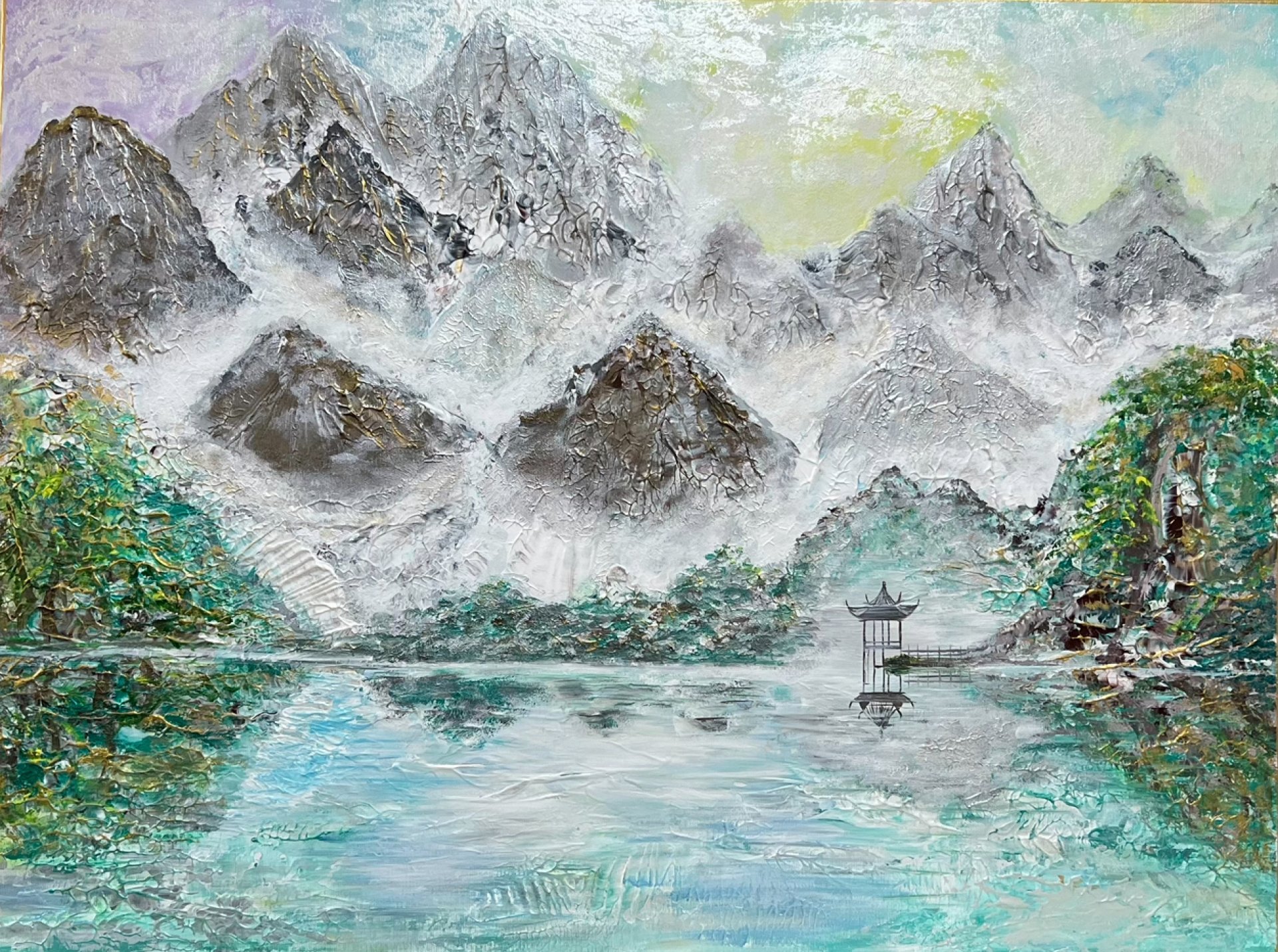 Silence Drawing - Asiya - Jose Art Gallery