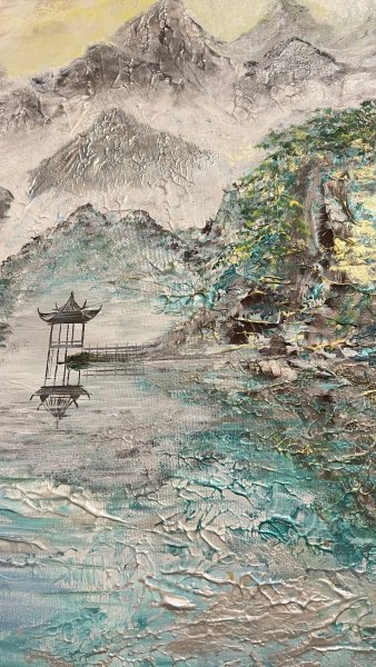 Silence Drawing - Asiya - Jose Art Gallery