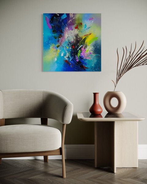 Abstract fantasy 5 Painting by Liubov Kuptsova