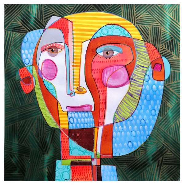 BUDDHANA OCCIDENTALE 30.01.202 Drawing - Emanuele Bevilacqua