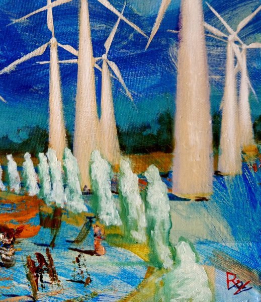 The world after us. Drawing - Serhiy Roy - Jose Art Gallery
