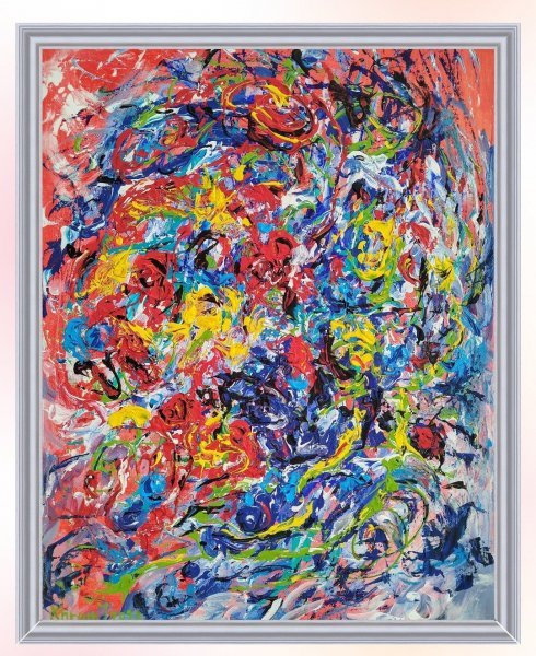 Celebration of life Painting by Irina Hromishin