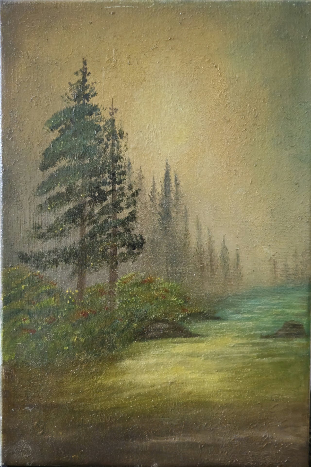 Autumn Landscape Drawing