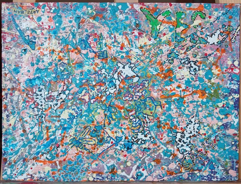 Life: Interweaving and Contrasts Painting by Sergiy Potyuh