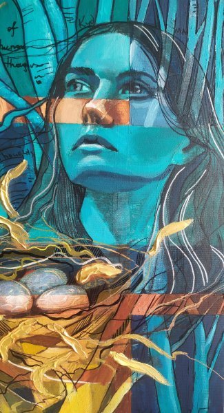 Dark forest of human thoughts Painting by KOlha