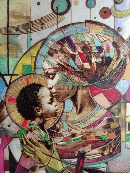 Grace. Gift Painting by BURNING BEAUTY - Jose Art Gallery