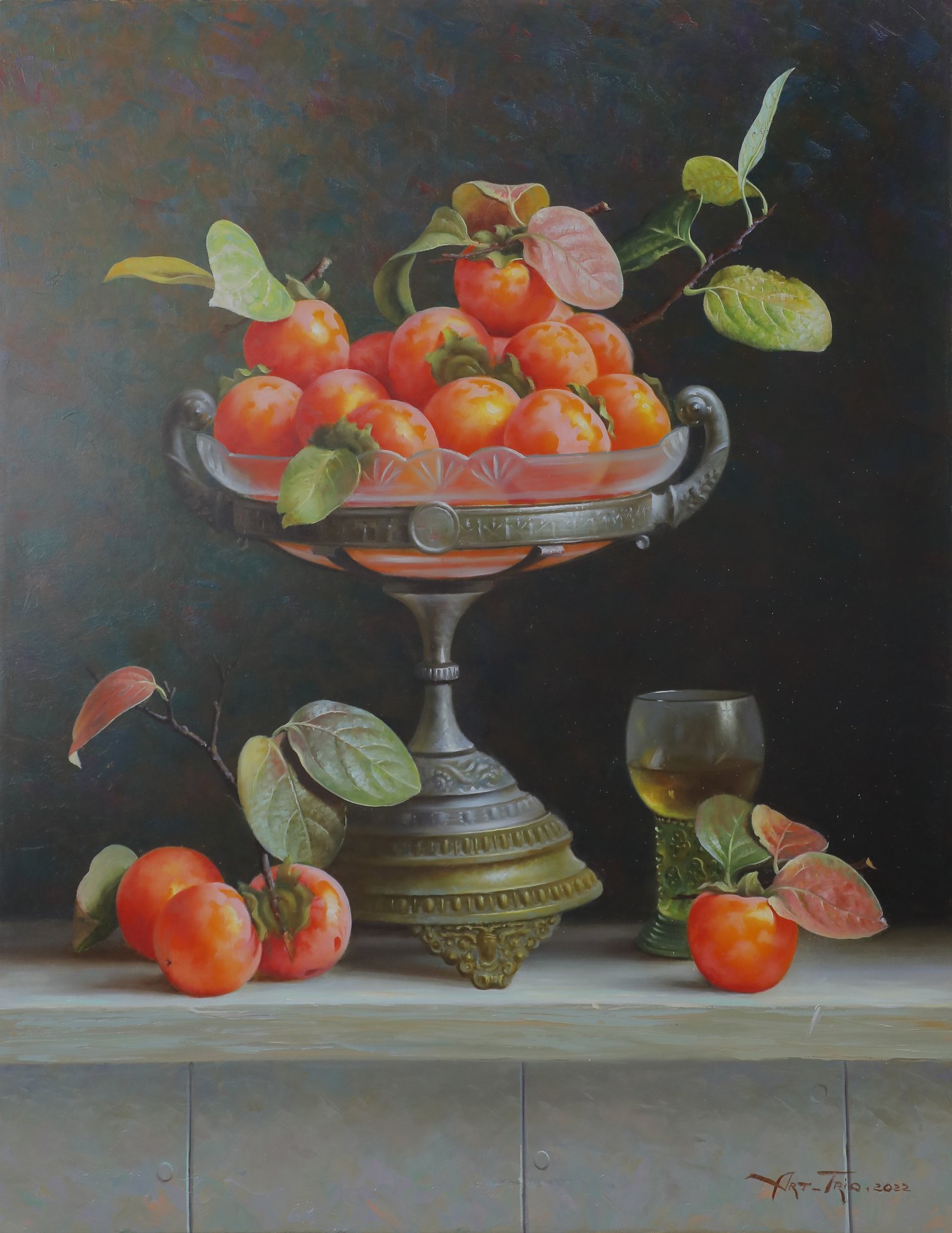 Royal dessert Painting by Art Trio - Jose Art Gallery