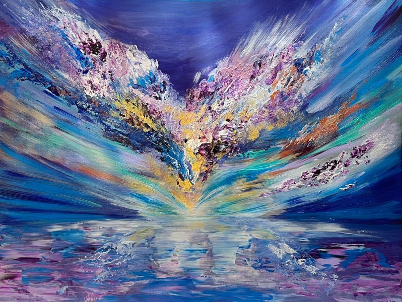 Opening Drawing - Asiya - Jose Art Gallery