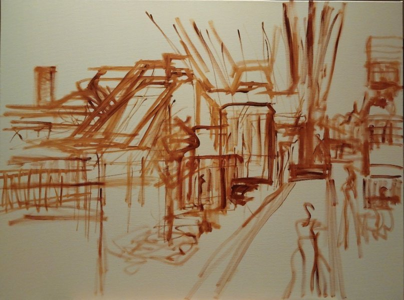 Bridge to Van Gogh: İzmir's Tribute Painting by Kamil Murat