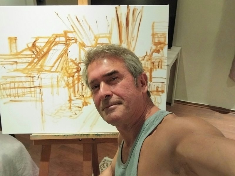 Bridge to Van Gogh: İzmir's Tribute Painting by Kamil Murat