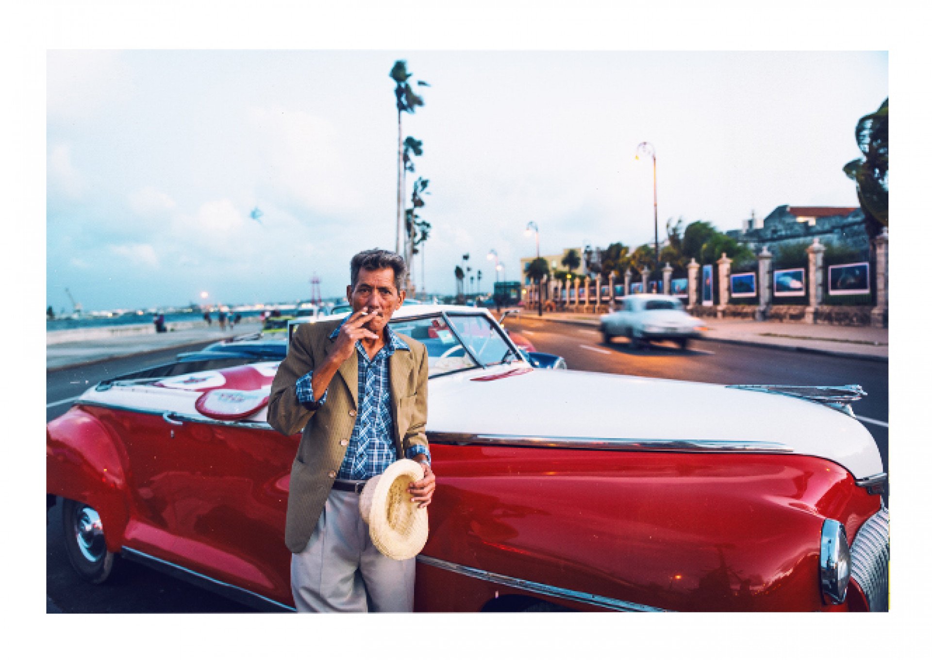 Malecon Cab Driver Photography - Max Beerman - Jose Art Gallery