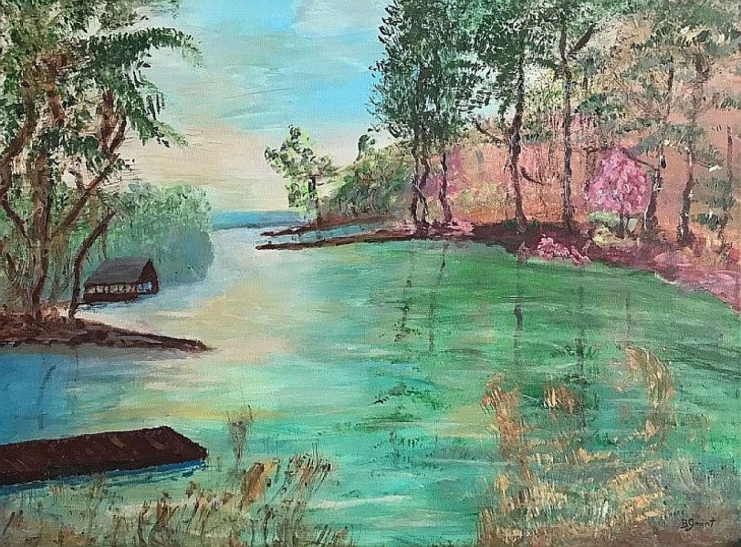 Symphony of Renewal Painting by Bert Grant