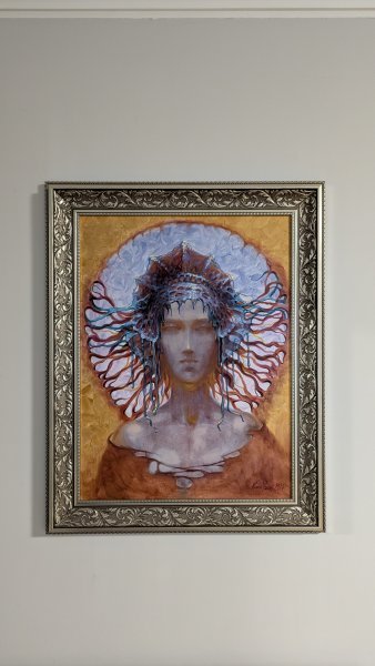 Sea Queen Painting by Yuriy Kuku - Jose Art Gallery