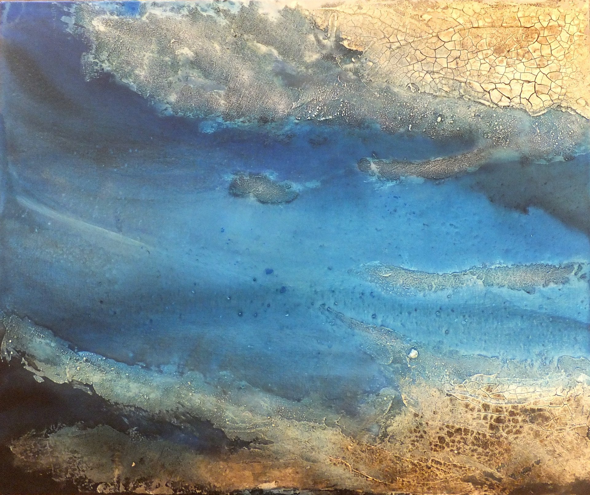 Fiordo I Painting by Marion Kotyba - Jose Art Gallery