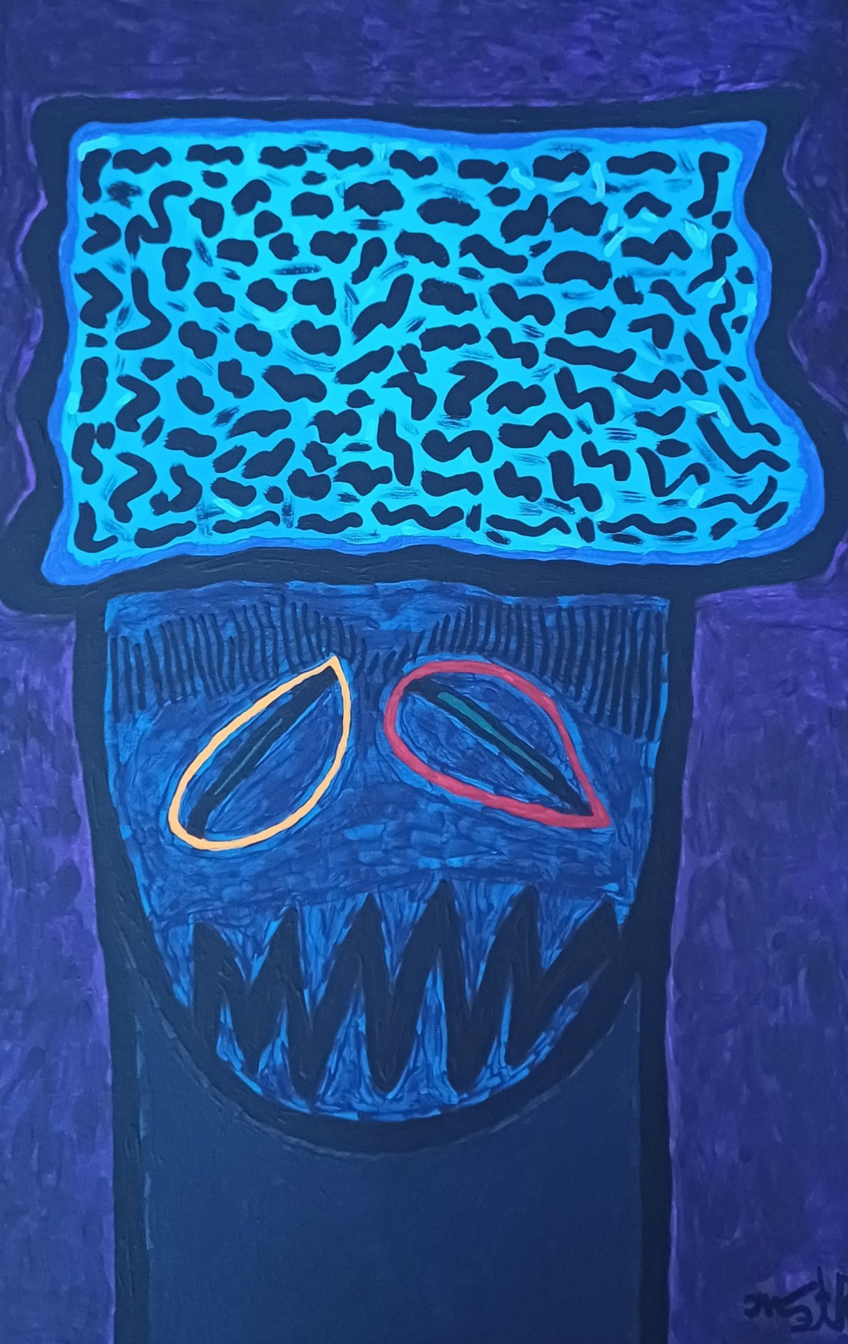 Silent man Painting by Arina Mari - Jose Art Gallery