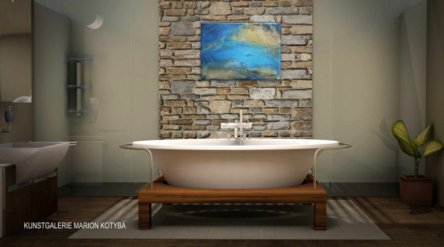 Costa VI Painting by Marion Kotyba - Jose Art Gallery
