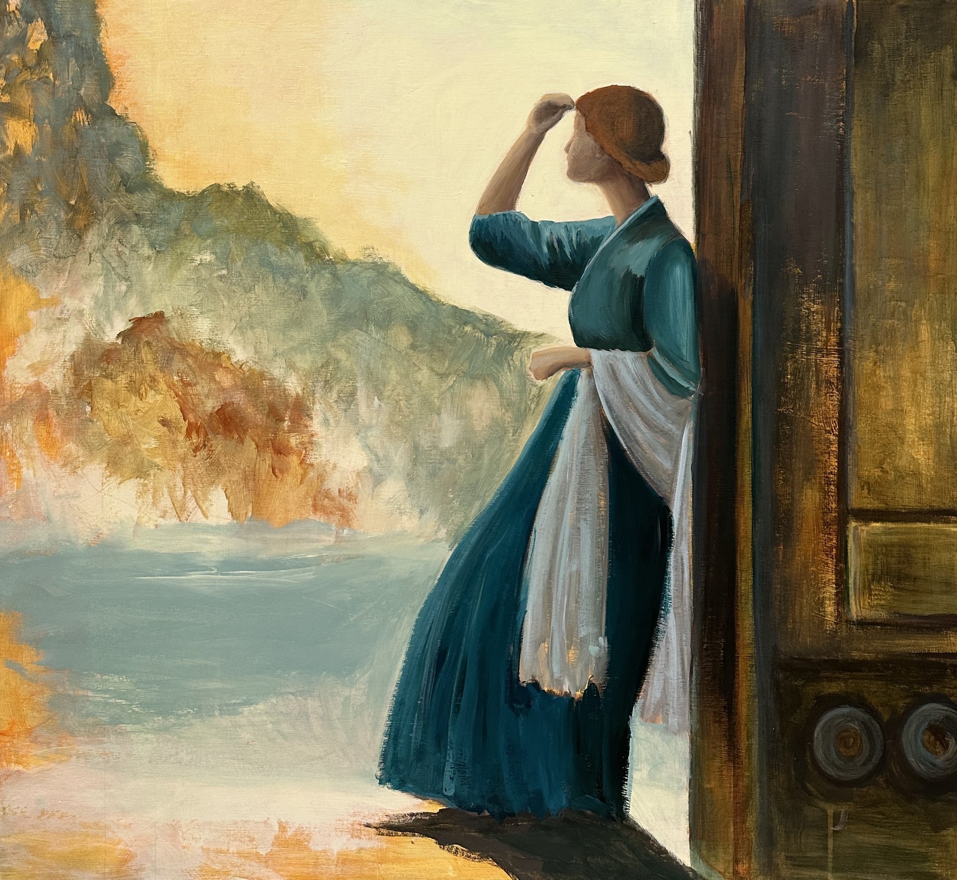 Endless Wait Painting by Iryna Bondar - Jose Art Gallery