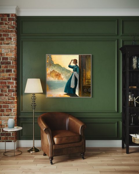 Endless Wait Painting by Iryna Bondar - Jose Art Gallery