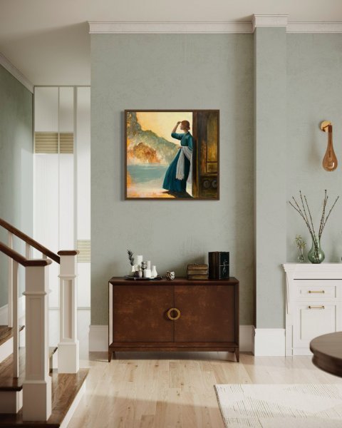 Endless Wait Painting by Iryna Bondar - Jose Art Gallery
