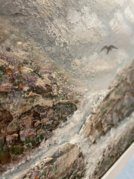 Flight to New Lands: Expanding Visions Drawing - Olena Fishbein