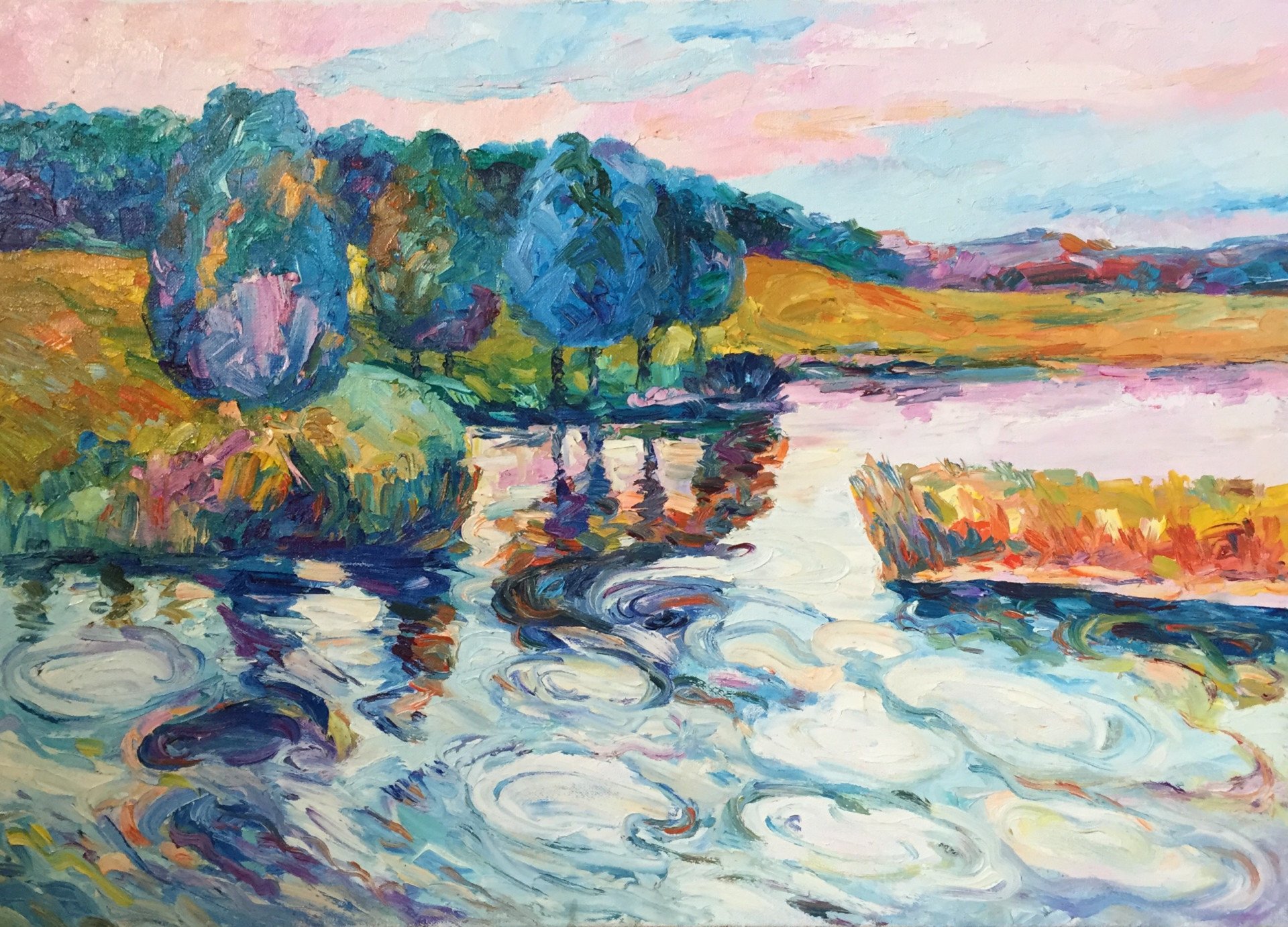 Swirl Painting by Roman Ivanyshyn - Jose Art Gallery