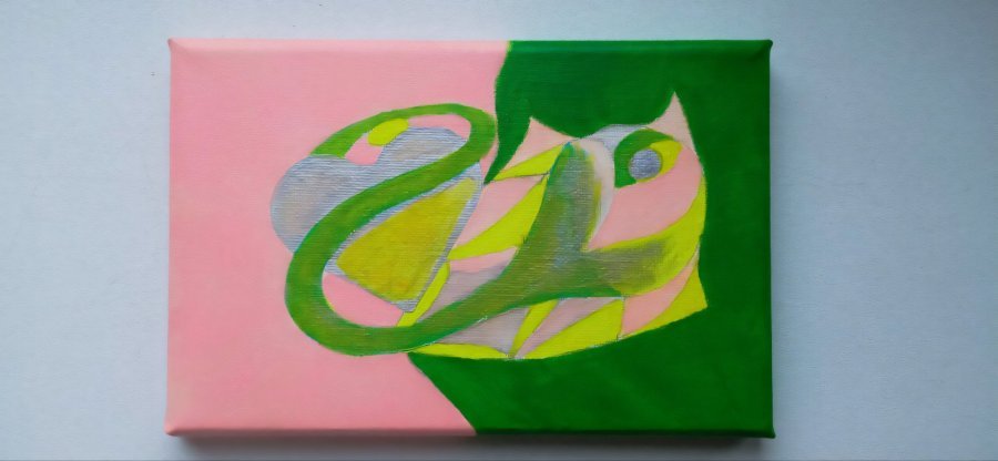 Heart of Spring: Love in Nature Painting by MeaHau