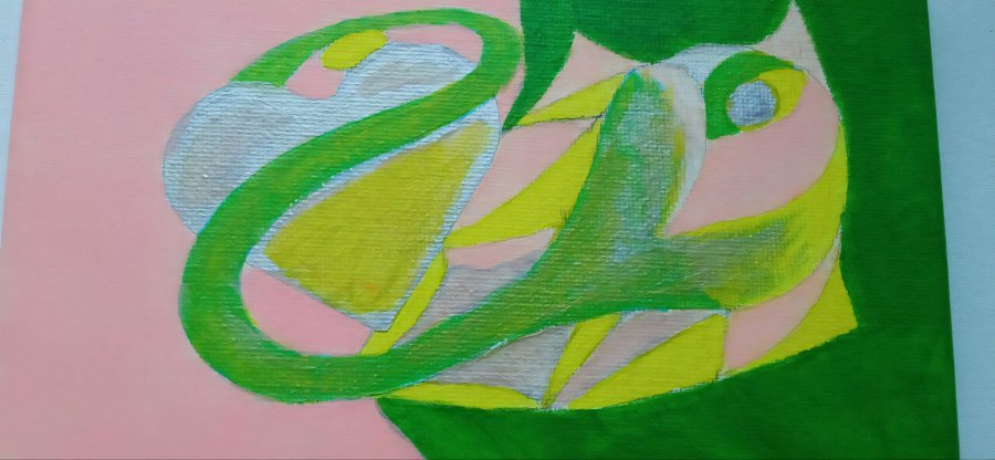 Heart of Spring: Love in Nature Painting by MeaHau