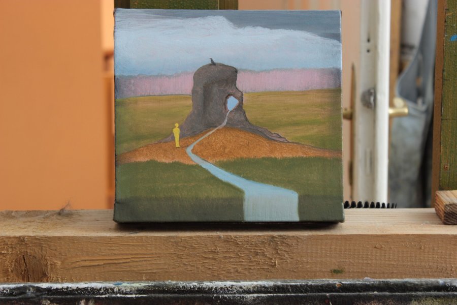 The Source Painting by Gyula Szabó - Jose Art Gallery