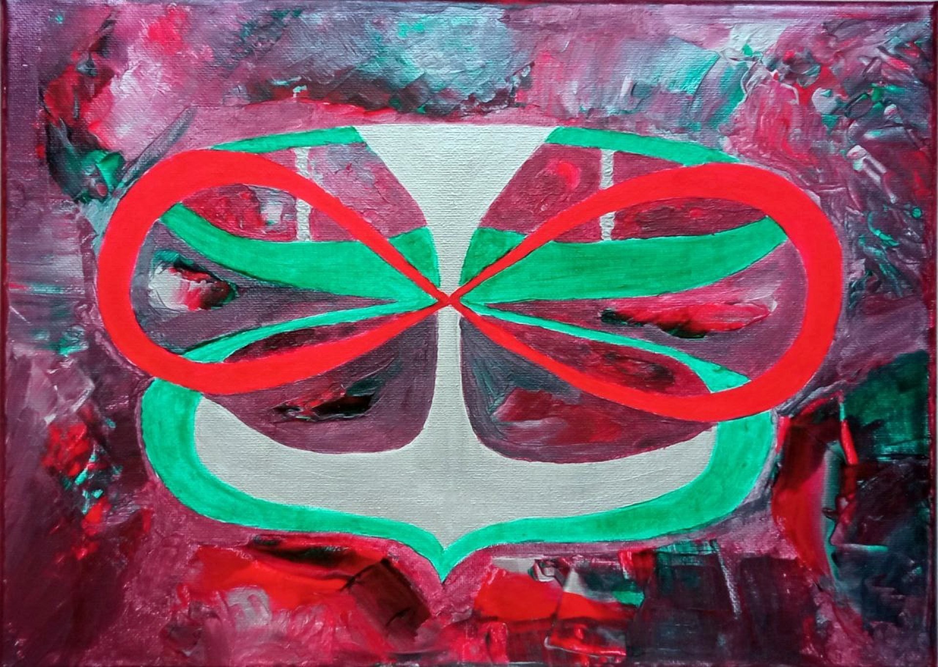 Three symbols Painting by MeaHau - Jose Art Gallery