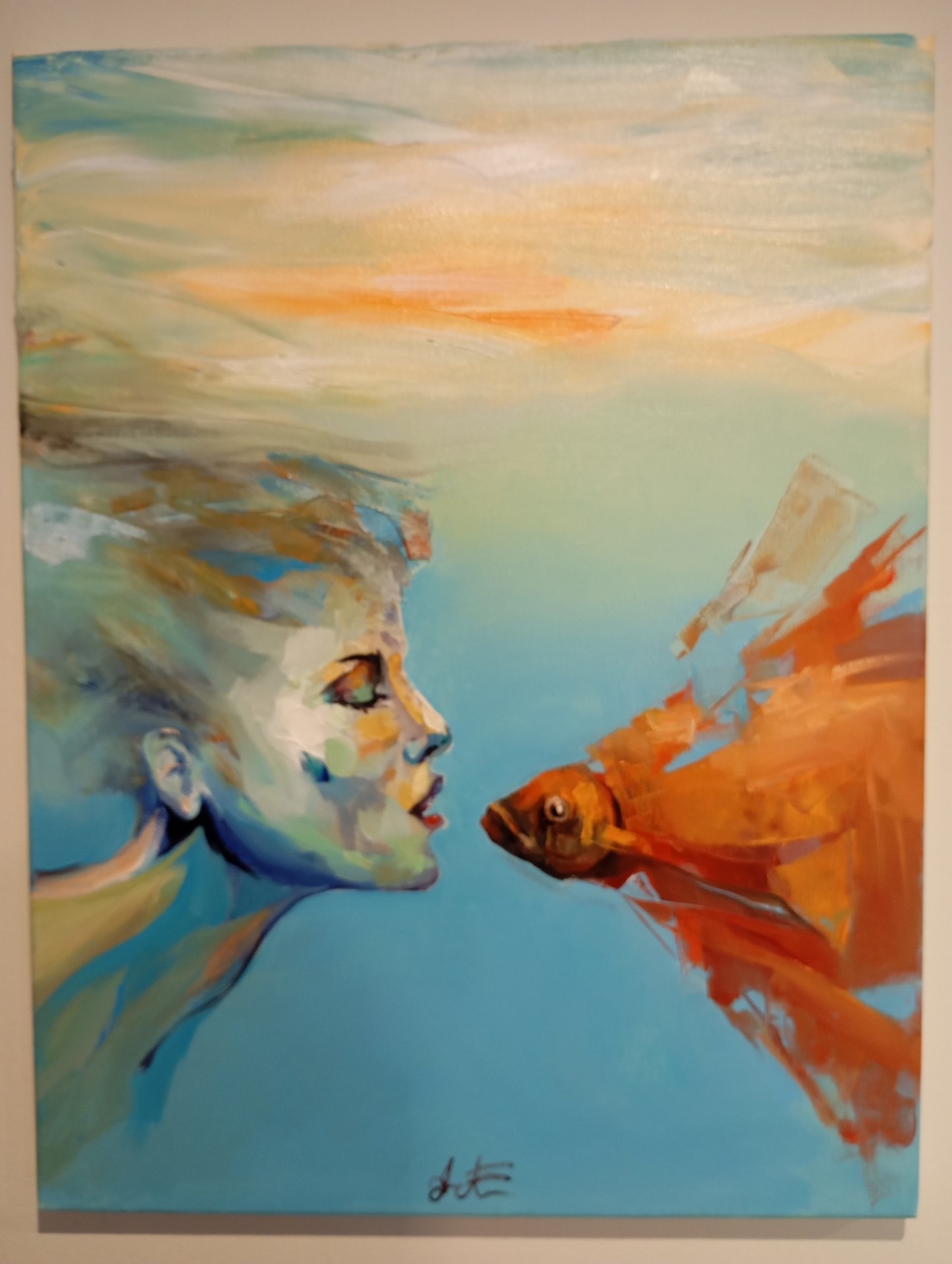 The desire Painting by Arte Zielfimann - Jose Art Gallery
