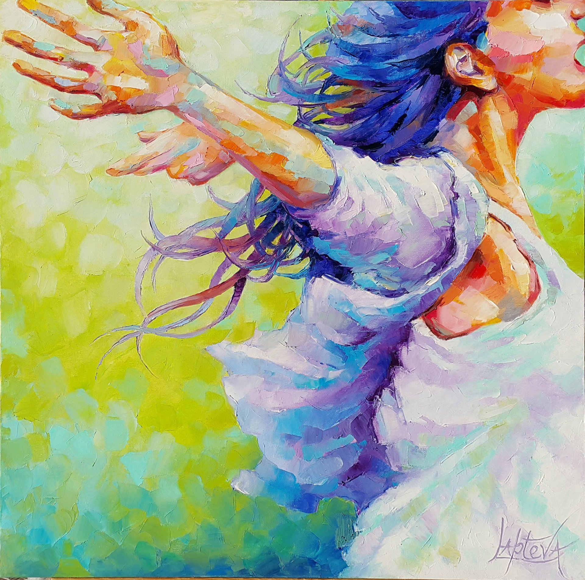 Wind of change Painting by Viktoria Lapteva