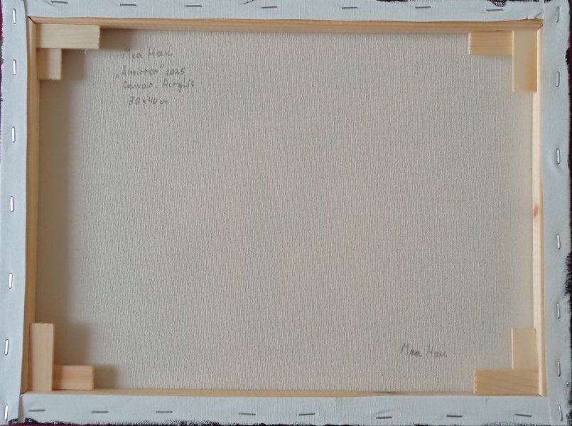 Abstract Reflections Modern Myth Painting by MeaHau