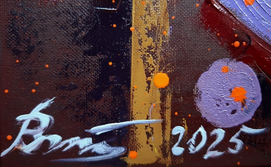 Rocking horse Painting by Serhii Voichenko