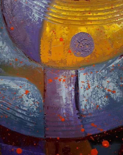 Rocking horse Painting by Serhii Voichenko